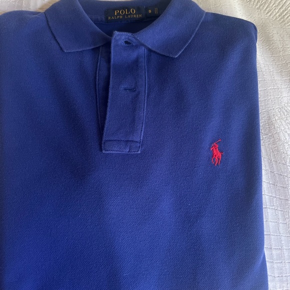 Polo Ralph Lauren | Shirts | Mens Small Blue Polo Shirt Worn Few Times ...
